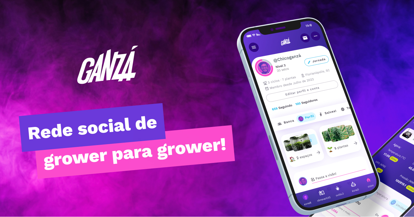 Tecnologia para growers - Ganza.app